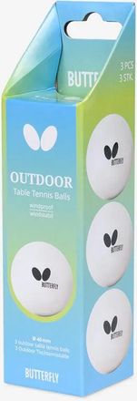 Butterfly Outdoor Table Tennis Balls - Tischtennisb&auml;lle f&uuml;r den Au&szlig;enbereich - windstabil/Windproof