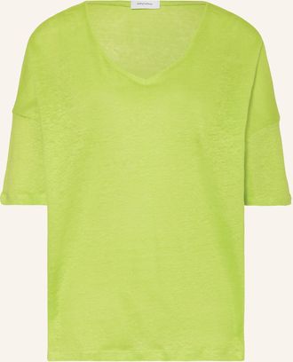 Darling Harbour Darling Harbour T-Shirt Aus Leinen gruen