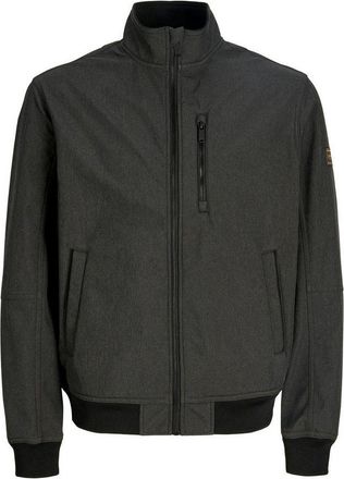 Jack & Jones Softshelljacke JJELIAM SOFTSHELL BOMBER NOOS Kunstfaser, regular fit