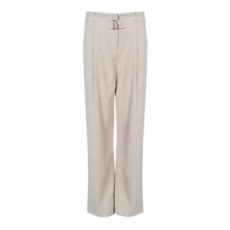 Liu Jo Velluto Hose - - Trousers - Damen - Beige - M