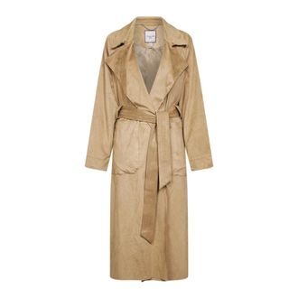 Urban Code Femme, Manteaux, Beige, Taille: 38 FR Manteau ceintur&eacute;