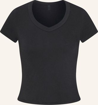 SKIMS Skims Lounge-Shirt Worn In schwarz