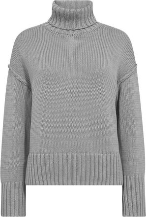 Mos Mosh MOS Mosh, Femme, Pulls, Gris, Taille: 40 FR Pull Chunky Col Roulé Gris Chiné