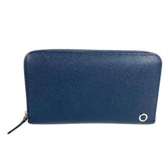 Bulgari Pre-owned Portefeuille long (bi-pli) - Femme - Pre-owned - Bleu - Taille: ONE Size