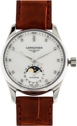 Longines Longines, Femme, Accessoires, Blanc, Taille: ONE Size Master Collection Moonphase