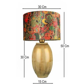 Opviq Lampe de table, lampe de chevet, lampe de salon Lamp 1 x E 27 Max 40 W