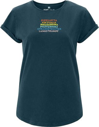 Bavarian Caps Damen Pippilotta Viktualia T-Shirt, dunkelblau, M