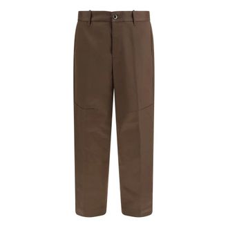 Nine In The Morning Straight Pantalons - Homme - Pantalons - Brun - Taille: XL
