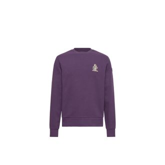 Moncler Moncler Monduck Cotton Sweatshirt, Men, Purple, Size: Xl
