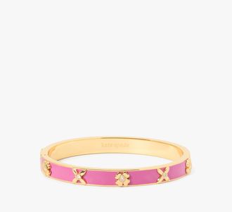 Kate Spade New York Heritage Bloom Armreif Mit Scharnierverschluss