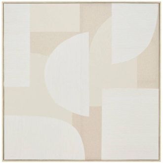 Atmosphera Atmosphera - 3D-Leinwand Bhavik beige 90x90cm créateur dintérieur