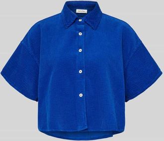 American Vintage Cropped Hemdbluse mit Knopfleiste Modell PADOW