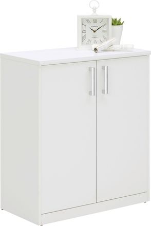 Xora Kommode, Wei&szlig;, Holzwerkstoff, 2 F&auml;cher, 72.0x84.0x36.0 cm, Typenauswahl, Wohnzimmer, Kommoden & Sideboards, Kommoden