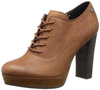 Tommy Jeans Hilfiger Denim Penelope 3A, Bottes & Bottines Femme - Marron - Braun (Cognac 606), 42 EU