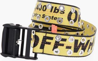 Off-white Belt With Contrasting Eyelets size One Size