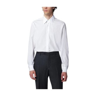 Lardini Camicia Ricerca - Homme - Chemises - Blanc - Taille: XL