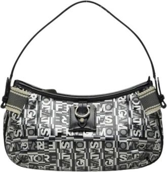 Ferragamo Pre-owned au-21 Sac &agrave; main - Femme - Pre-owned - Noir - Taille: ONE Size