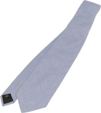 Louis Vuitton Pre-owned Necktie - Homme - Pre-owned - Bleu - Taille: ONE Size