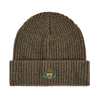 Vivienne Westwood Sporty Beanie - - Accessories - unisex - Braun - ONE SIZE