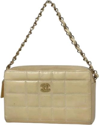 Chanel Pre-owned Sac bandouli&egrave;re vintage - Femme - Pre-owned - Beige - Taille: ONE Size