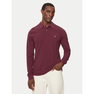 Benetton United Colors Of Benetton Poloshirt 3089J3204 Dunkelrot Regular Fit