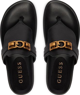 Guess Zehentrenner Guess FLJFRR LEA03 Schwarz