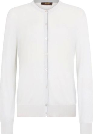 Moorer Femme, Pulls, Blanc, Taille: 50 FR Tricots