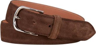 Kreis 2-lagiger G&uuml;rtel aus Veloursleder in