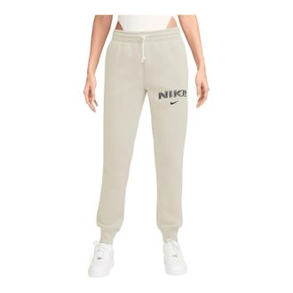 Nike Trainingshose mit Logo - - Sport - Damen - Wei&szlig; - M