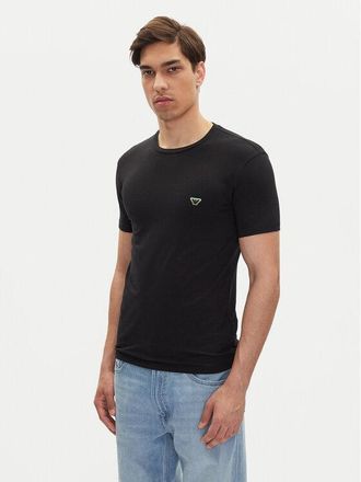 Emporio Armani T-Shirt EM000379 AF10784 UC001 Schwarz Slim Fit