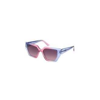 Guess Emilia Geometrische Sonnenbrille - - Accessories - Damen - Blau - 53 MM