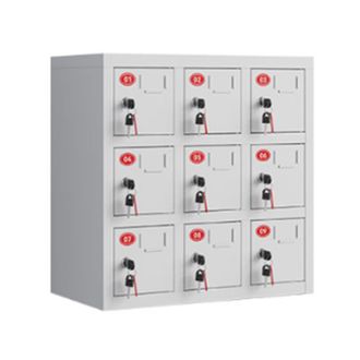 Generic Handy Aufbewahrungsbox, Handygarage, Kein Zusammenbau Erforderlich, mit Schl&uuml;ssel, Geeignet f&uuml;r Pr&uuml;fungsr&auml;ume, Fabriken und B&uuml;ros(Medium)