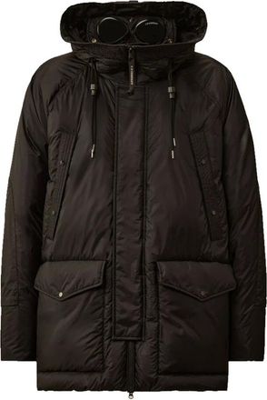 C.P. Company C.p. Company, Homme, Vestes, Noir, Taille: L Down Shield Goggle Jacket