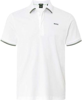 BOSS Paddy Lux Heritage 10270235 01, Polo Homme, White100