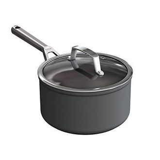 Ninja Ninja Foodi ZEROSTICK Casserole de 18cm avec Couvercle en Verre, Durable, Antiadh&eacute;sif, Alu Anodis&eacute;, Induction, Va au Lave-Vaisselle et au Four Jusqu&agrave; 