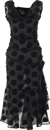 Vivienne Westwood Knielanges Kleid - Schwarz
