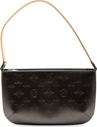 Louis Vuitton 2003 Monogram Mat Fowler Schultertasche - Grau