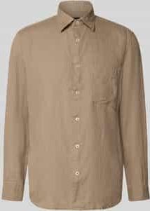 Marc O'Polo Regular Fit Freizeithemd aus reinem Leinen