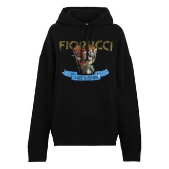 Fiorucci Damen, Sweatshirts & Hoodies, Schwarzk, MGr&ouml;&szlig;e
