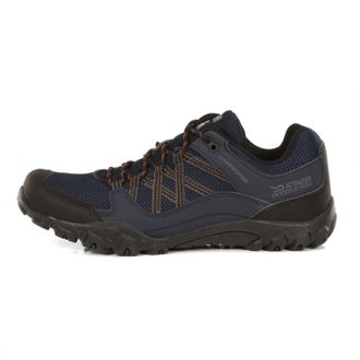 Regatta Herren edgepoint Iii Waterproof Walking Shoes Trekking-& Wanderhalbschuhe, Blau (Navy/Burnt Umbre Qfd), 42 EU