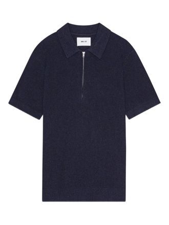 Nn.07 Kurz&auml;rmeliges Poloshirt - Blau
