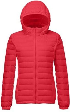 Generic Doudoune Grande Taille Veste Bouclette Femme Women Winter Cotton Coat Lightweight Cotton Clothing Slim Fit Zipper Solid Warm Coat Blouson Femme Hiver 