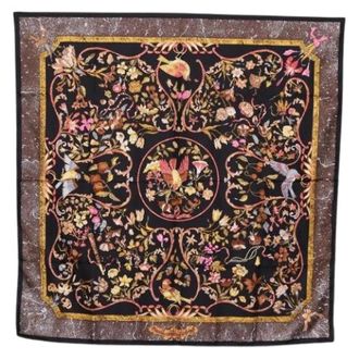 Herm&egrave;s Pre-owned Vintage Silk Scarf - Femme - Pre-owned - Multicolore - Taille: ONE Size