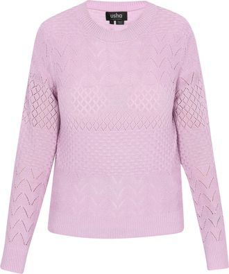 Usha Pullover Frauen lila