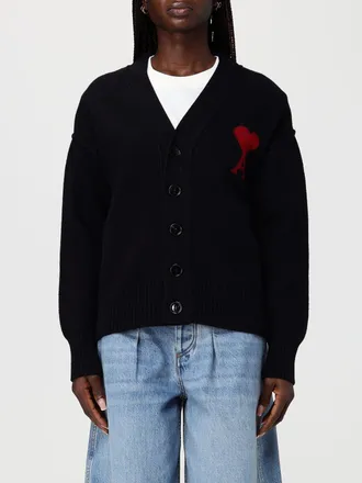 Ami Pull AMI PARIS Femme couleur Noir