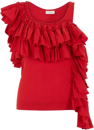 Dries Van Noten Femme, Tops, Rouge, Taille: 40 FR Hauts