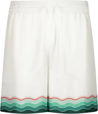 Casablanca Homme, Shorts, Blanc, Taille: S Shorts d&eacute;contract&eacute;s