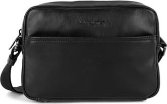 Lancaster Besace en cuir ref 58871 Noir 22 * 15 * 6