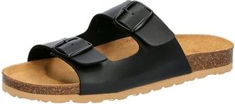 Lico Mules Bioline Man pour homme, Semelle claire noire, 43 EU