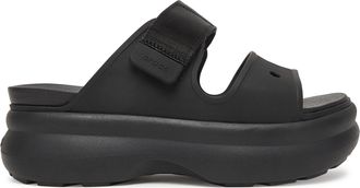 Crocs Pantoletten Crocs Soho Two Strap Sandal 212861 Schwarz